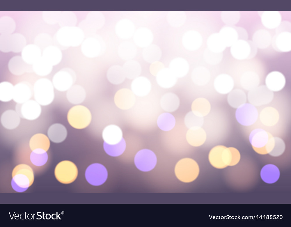 Chandelier bokeh soft light abstract background Vector Image