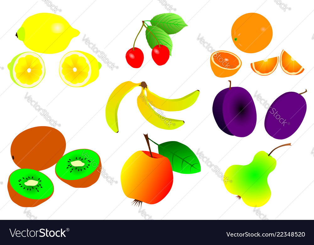Fruit Royalty Free Vector Image - VectorStock