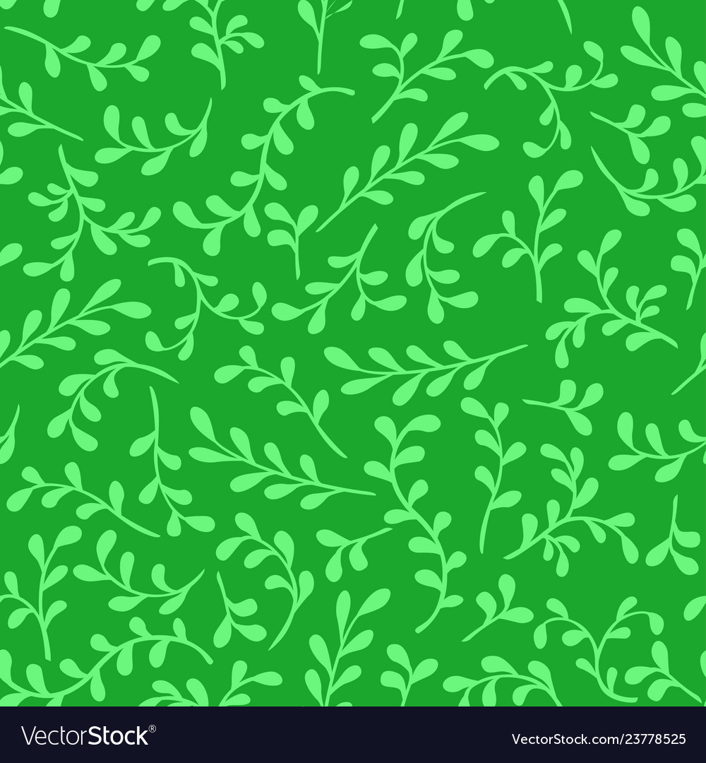 Pattern seamless decorative branches Royalty Free Vector