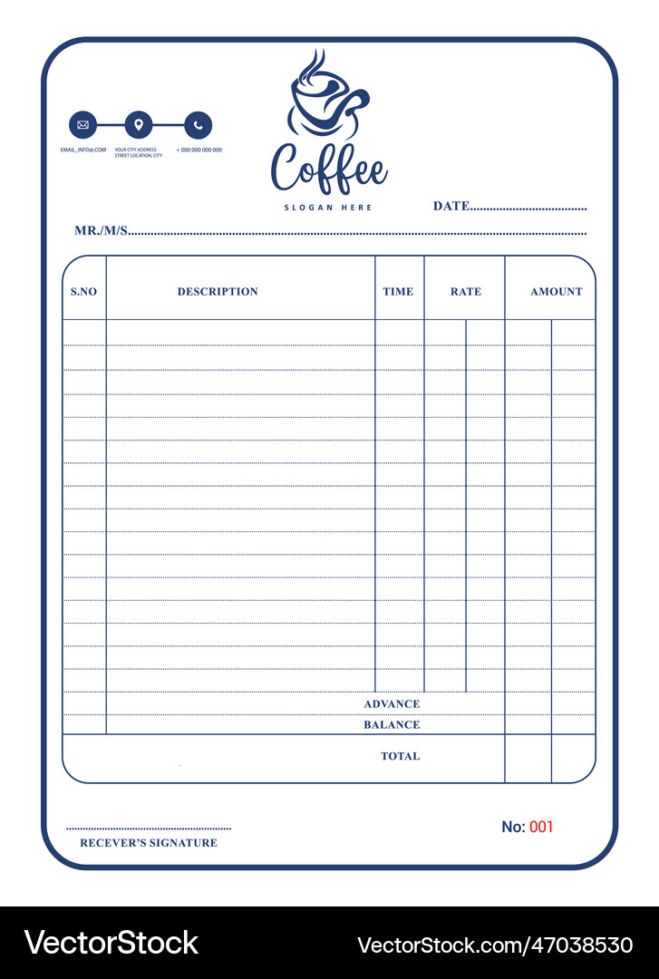 Ncr book royalty free design Royalty Free Vector Image