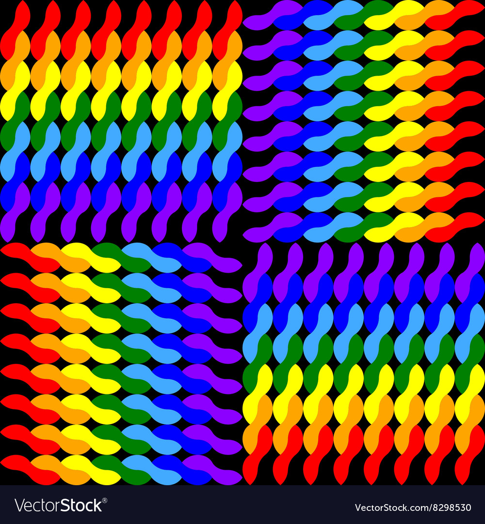 Twisted pattern Royalty Free Vector Image - VectorStock