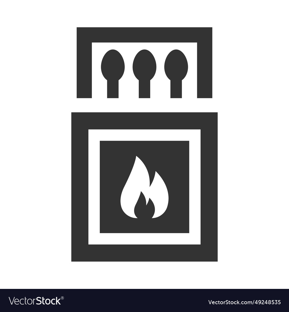 Fire box icon Royalty Free Vector Image - VectorStock