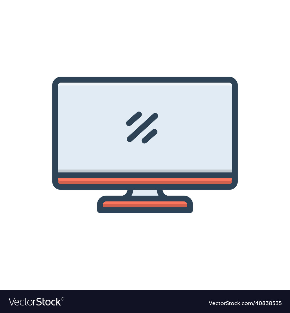Monitor Royalty Free Vector Image - VectorStock