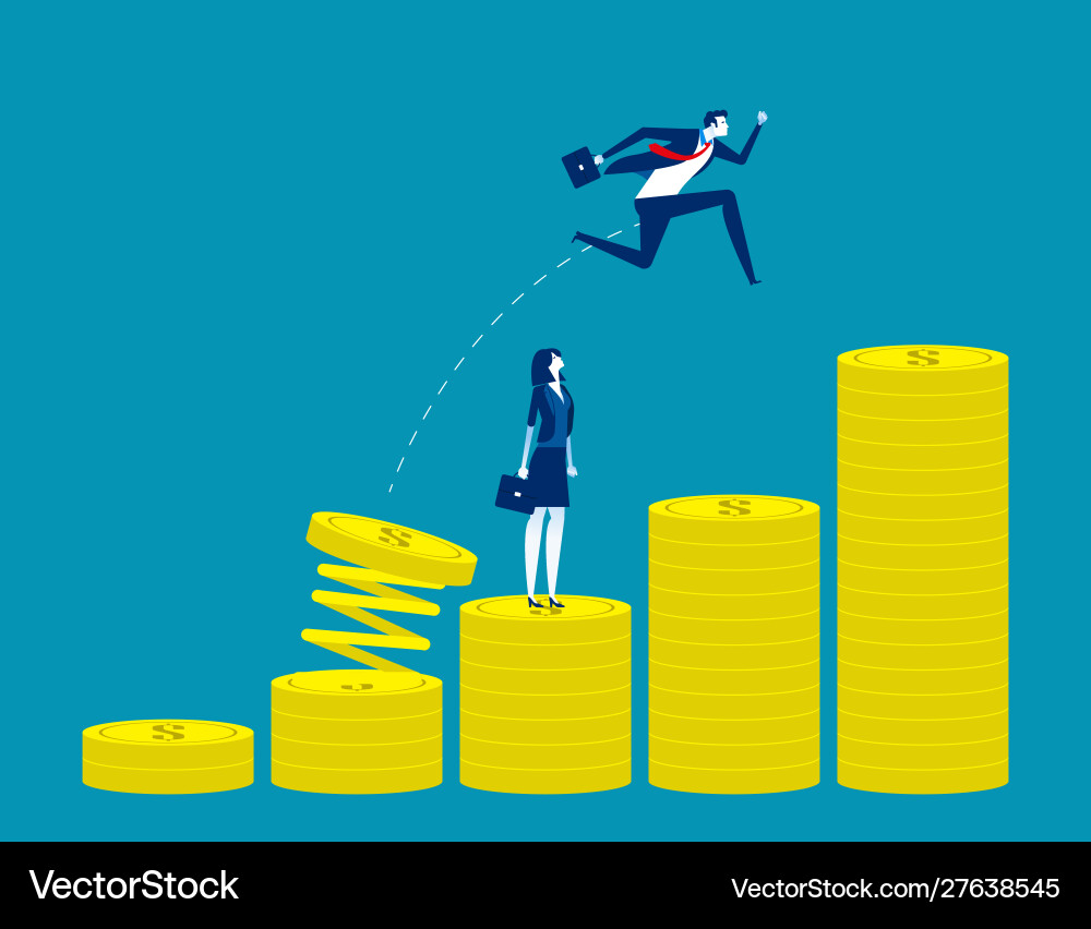 Growth for business concept business Royalty Free Vector