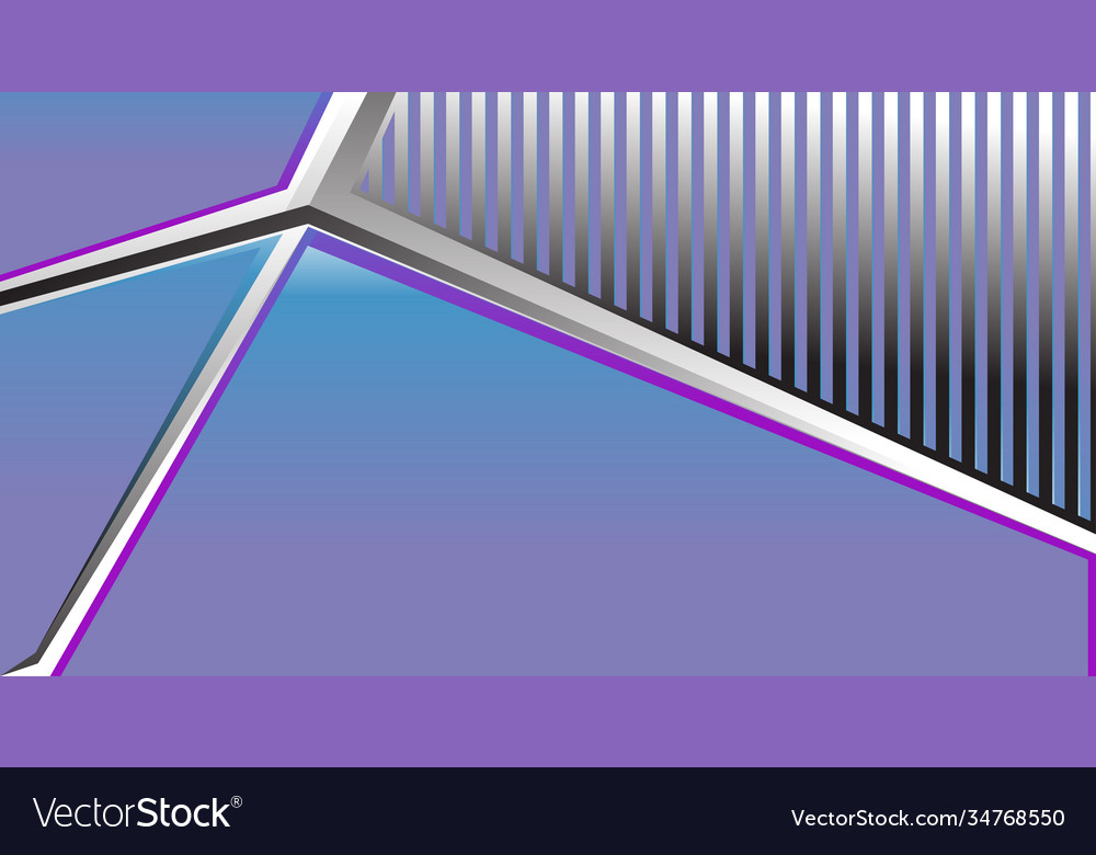 Abstract triangle geometric background template Vector Image