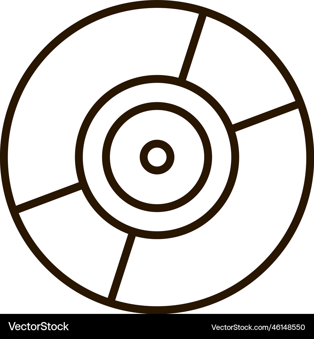 Lp vinyl music icon Royalty Free Vector Image - VectorStock