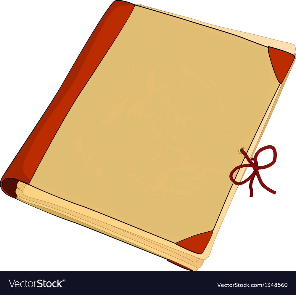 Old folder Royalty Free Vector Image - VectorStock