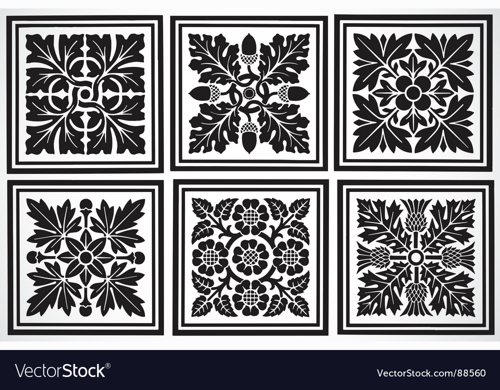Tiles Royalty Free Vector Image - VectorStock