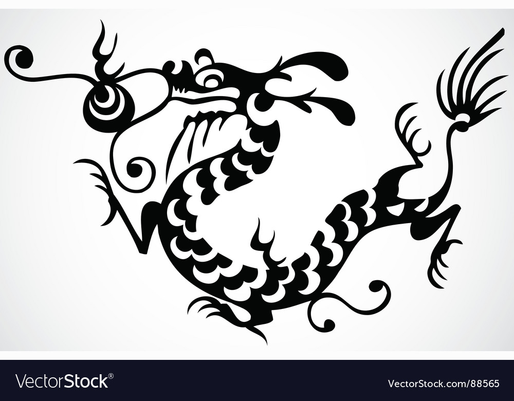 Dragon Royalty Free Vector Image - VectorStock