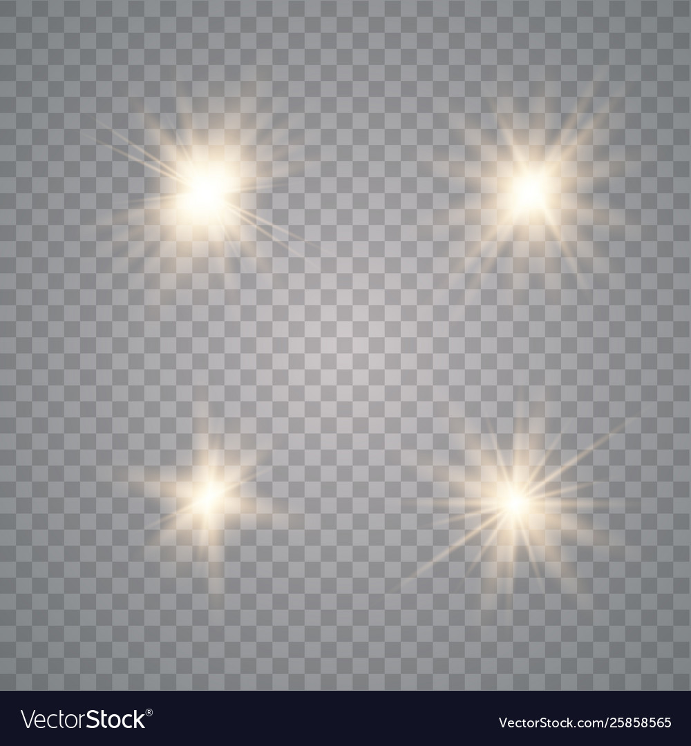 Glow light effect Royalty Free Vector Image - VectorStock