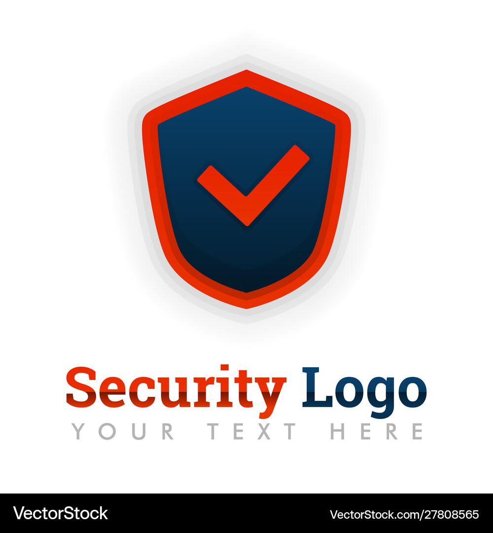 Security logo template for advisor consultant Vector Image