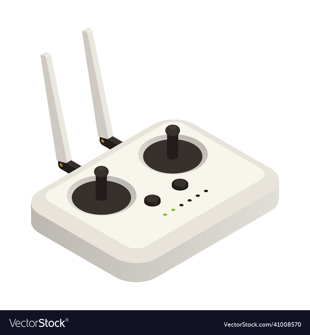 Drone remote control Royalty Free Vector Image