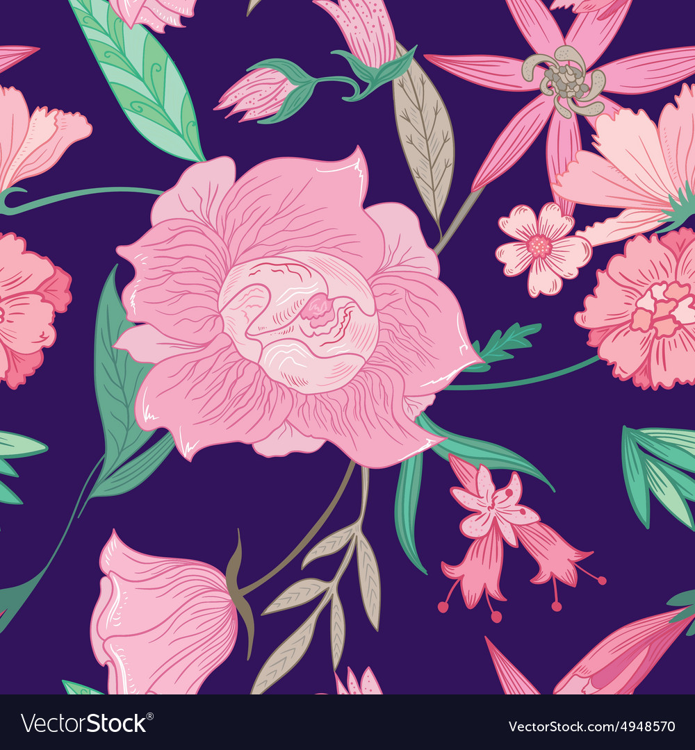 Modern summer pattern Royalty Free Vector Image