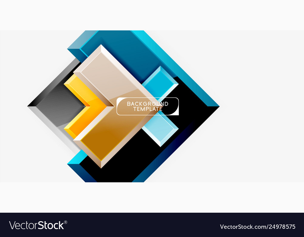 Abstract arrows composition background Royalty Free Vector