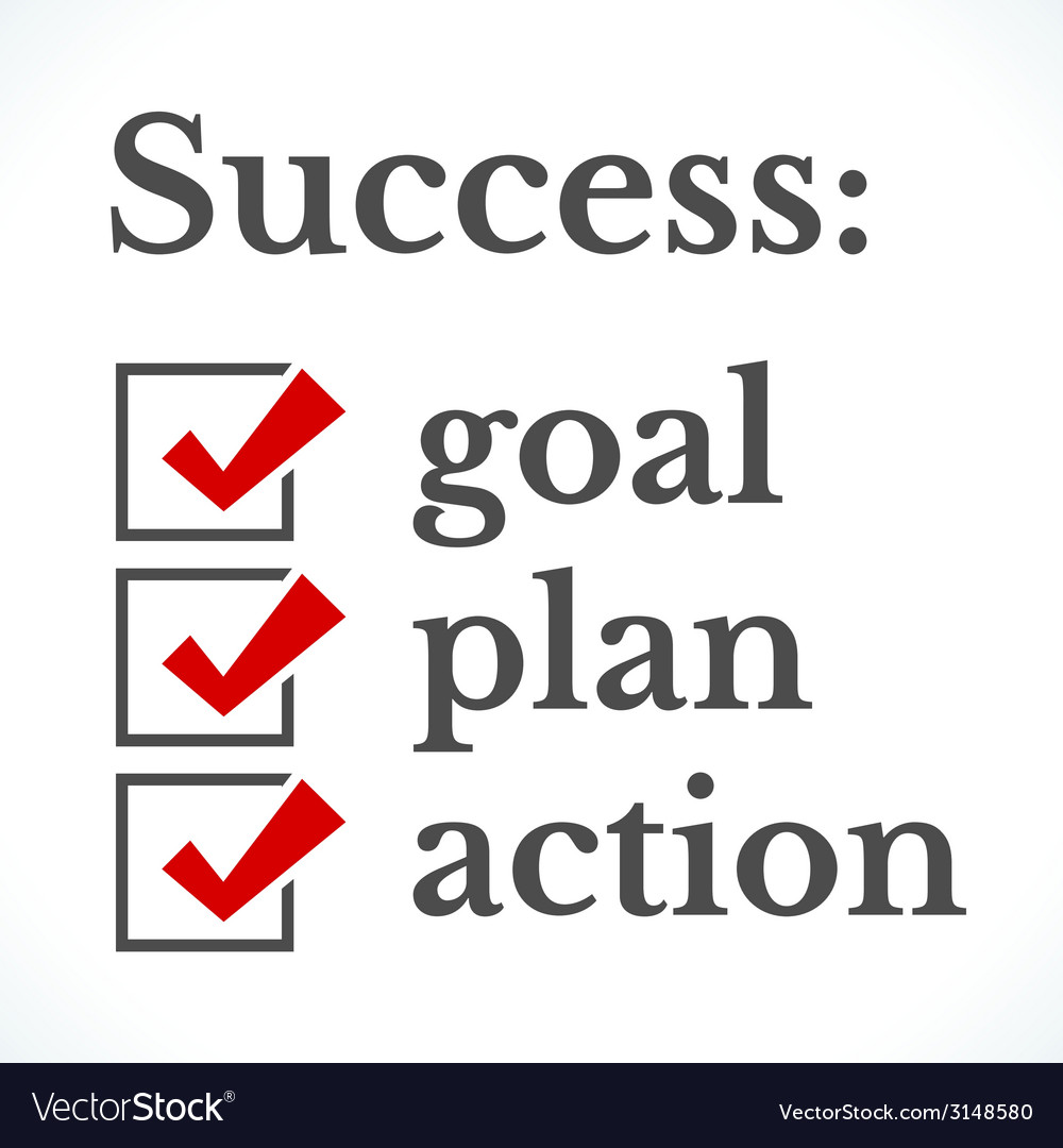 Concept successful completion of the task Vector Image Concept successful completion of the task Vector Image
