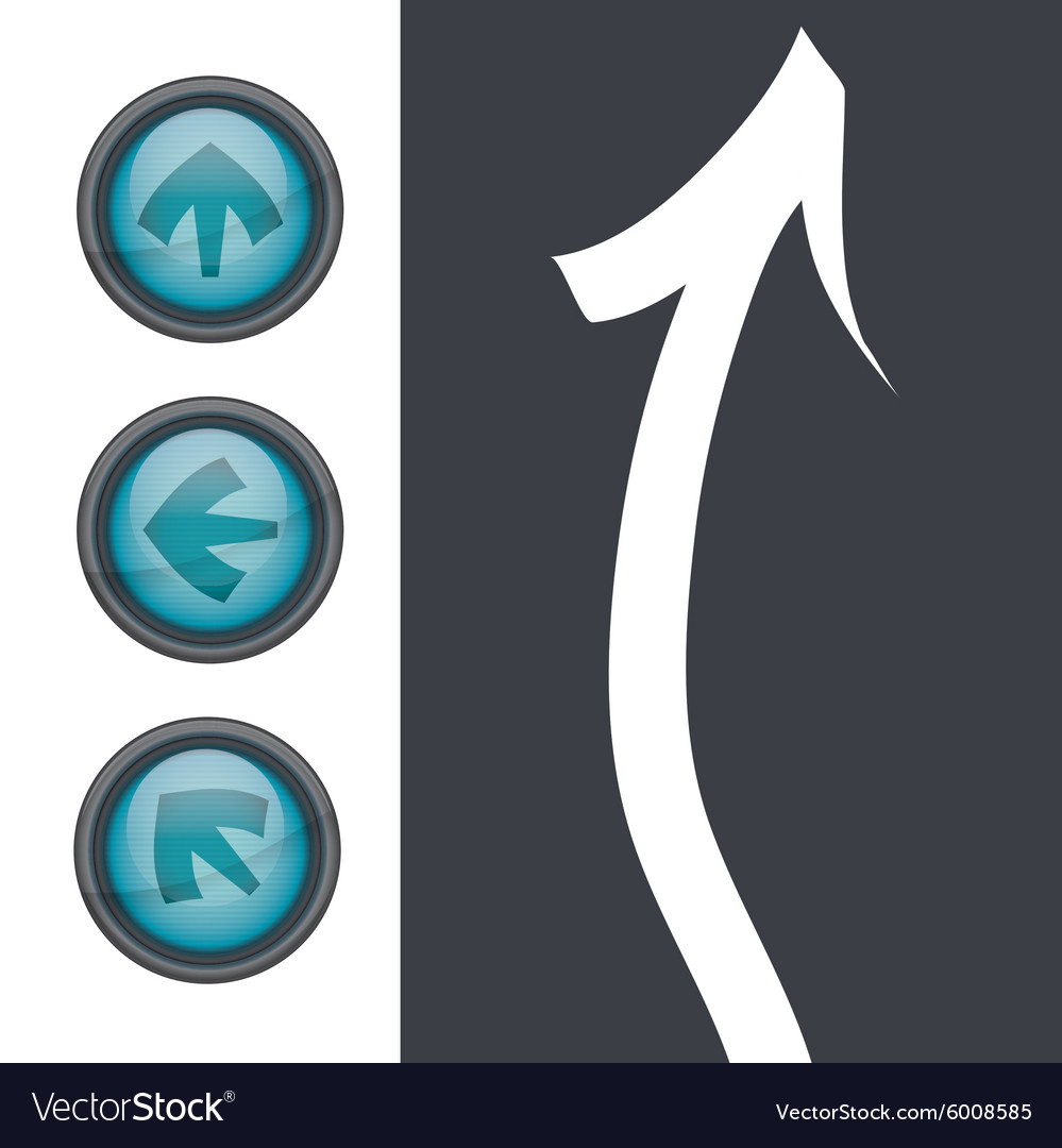 Arrow design Royalty Free Vector Image - VectorStock