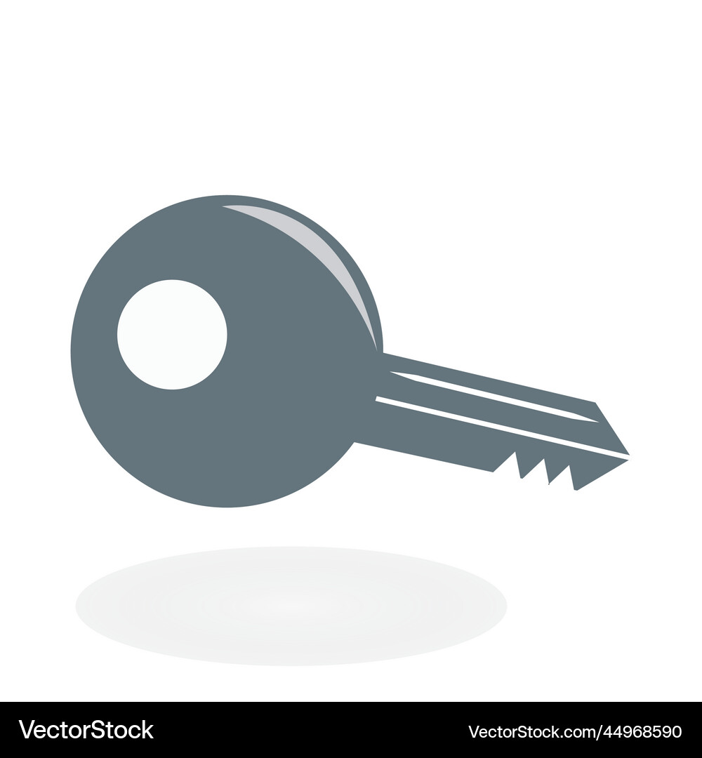 Home key icon safe key vehicle key Royalty Free Vector Image
