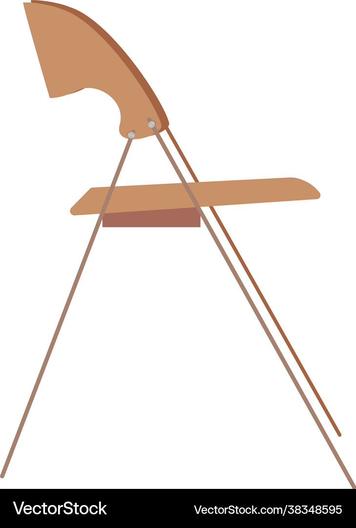 Isolated elegant bar chair icon Royalty Free Vector Image