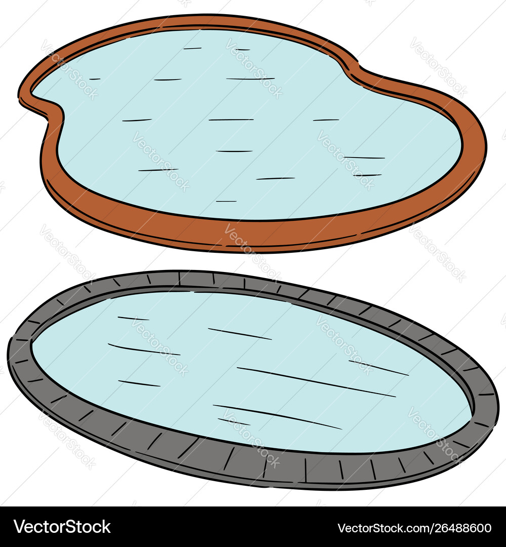 Set swimming pool Royalty Free Vector Image - VectorStock
