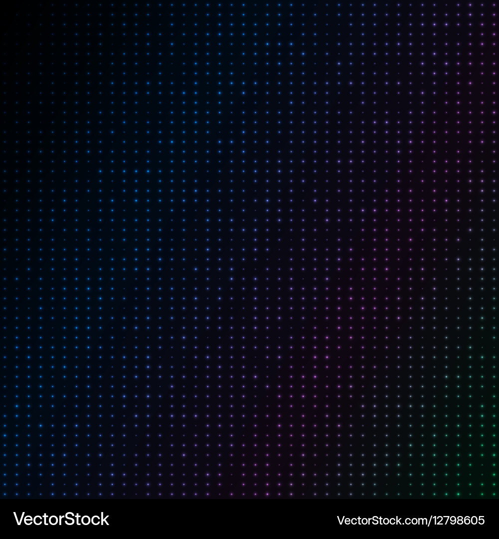 Abstract blue color neon dots dotted technology Vector Image