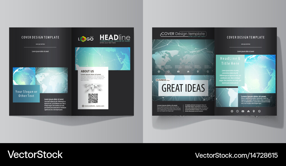 Black colored of the editable layout Royalty Free Vector