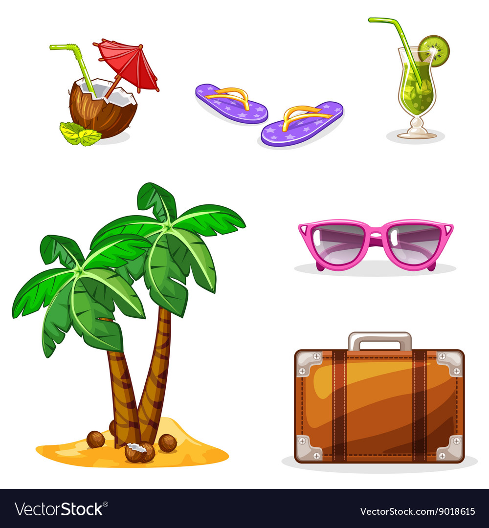 Summer Symbols Clip Art