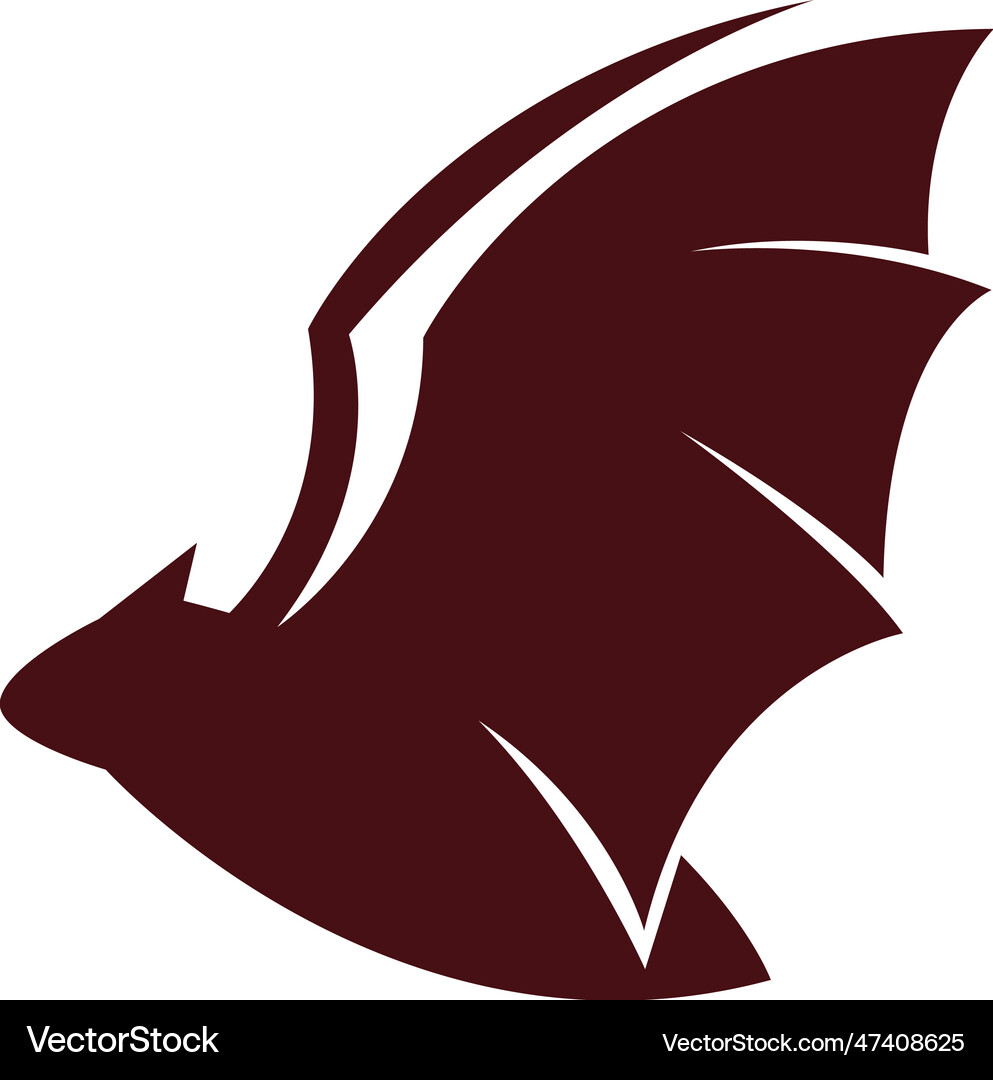Bats animal logo icon design Royalty Free Vector Image
