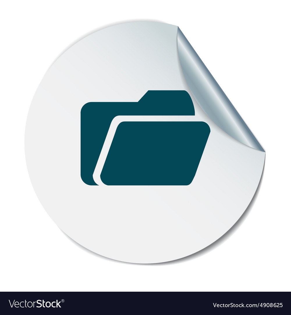 Folder for documents Royalty Free Vector Image