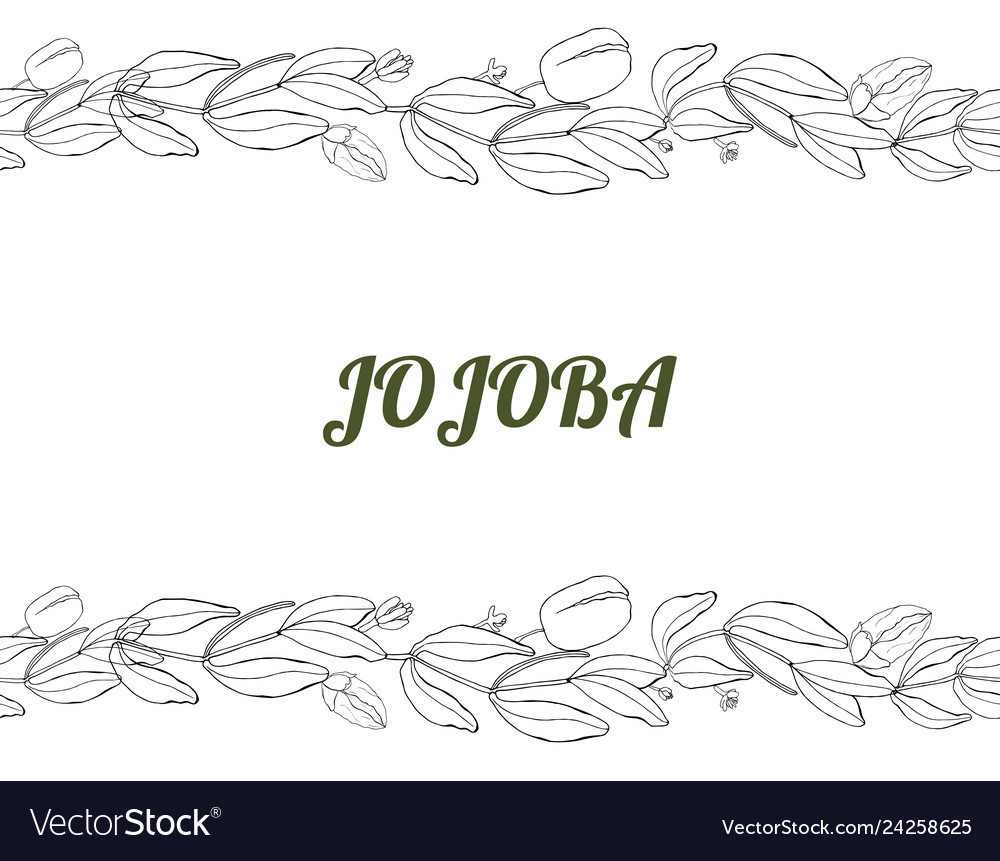 Gogoba monochrom Royalty Free Vector Image - VectorStock