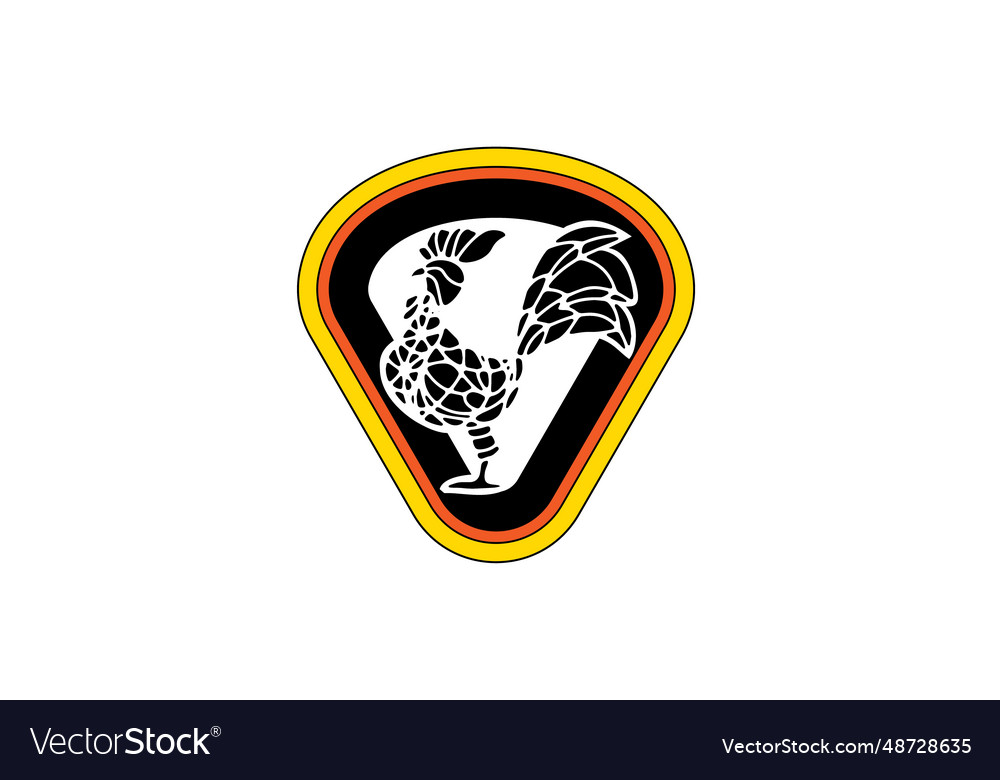 Rooster Royalty Free Vector Image - VectorStock