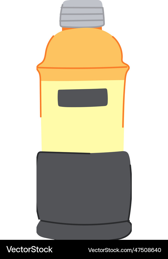 Mixer cocktail shaker cartoon Royalty Free Vector Image