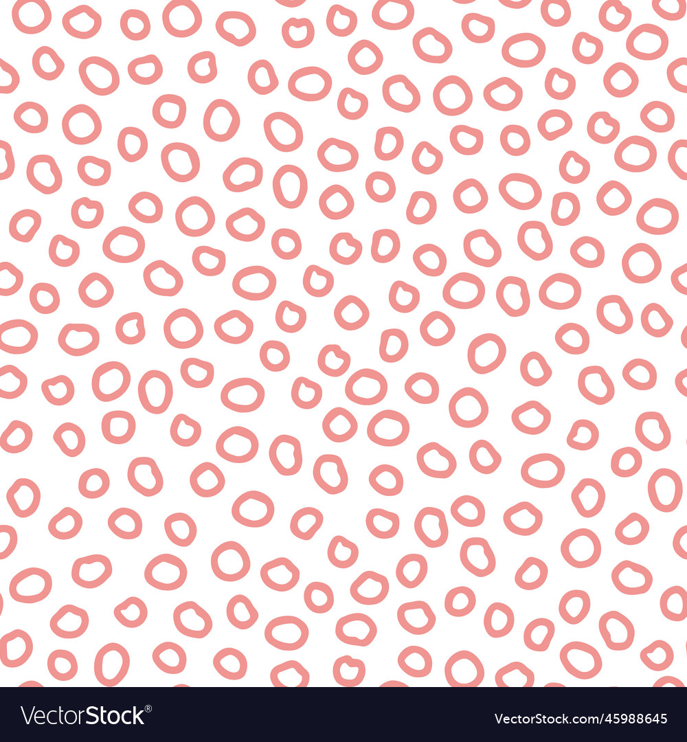 Abstract spotted seamless pattern Royalty Free Vector Image