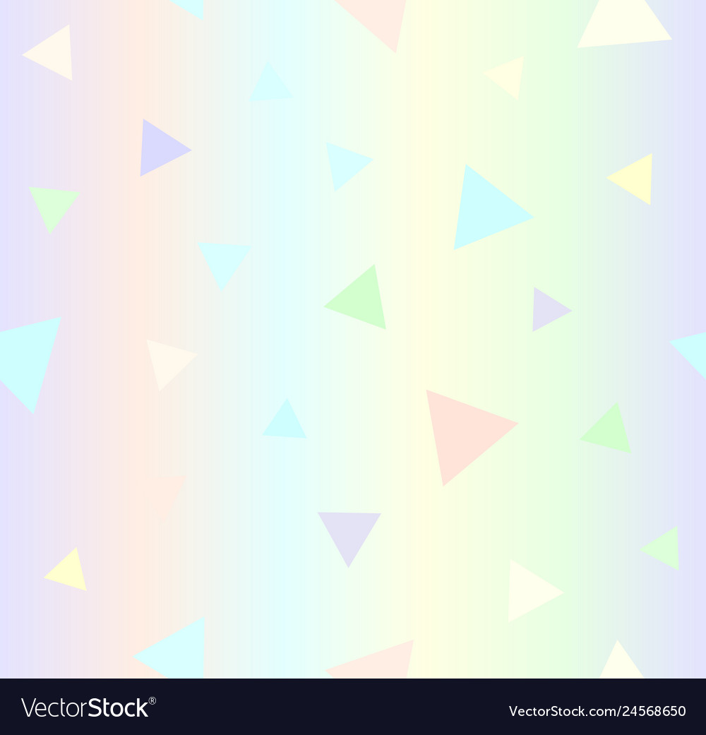 Gradient triangle pattern seamless background Vector Image