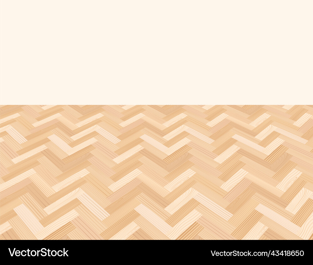 Wooden floor parquet Royalty Free Vector Image