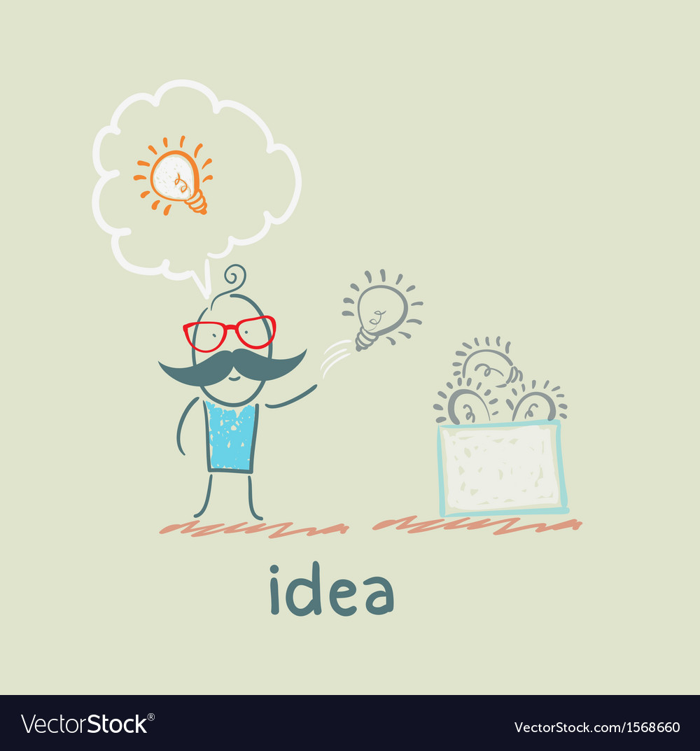 Idea Royalty Free Vector Image - VectorStock