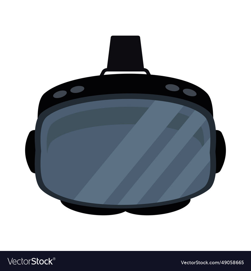 Vr technology device Royalty Free Vector Image