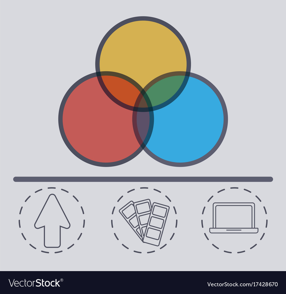 Creativity process design Royalty Free Vector Image