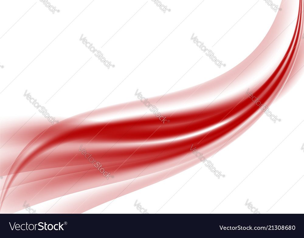 Red abstract wave background modern design Vector Image