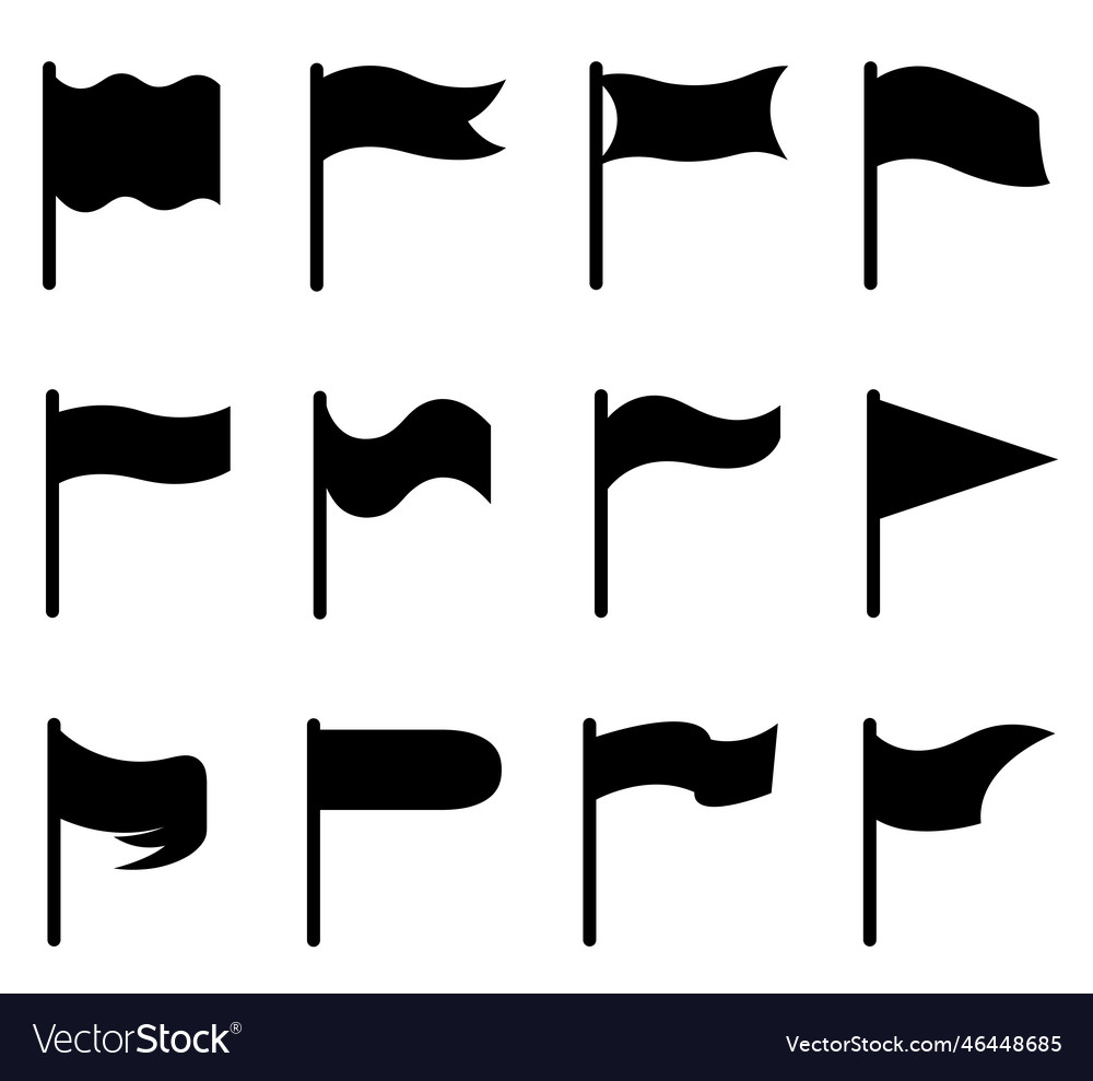 Different flags Royalty Free Vector Image - VectorStock