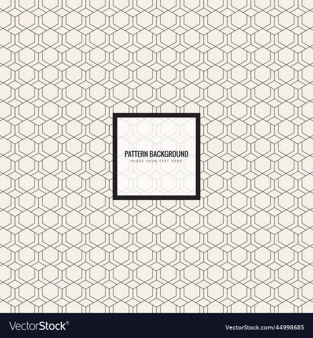 Modern pattern design Royalty Free Vector Image