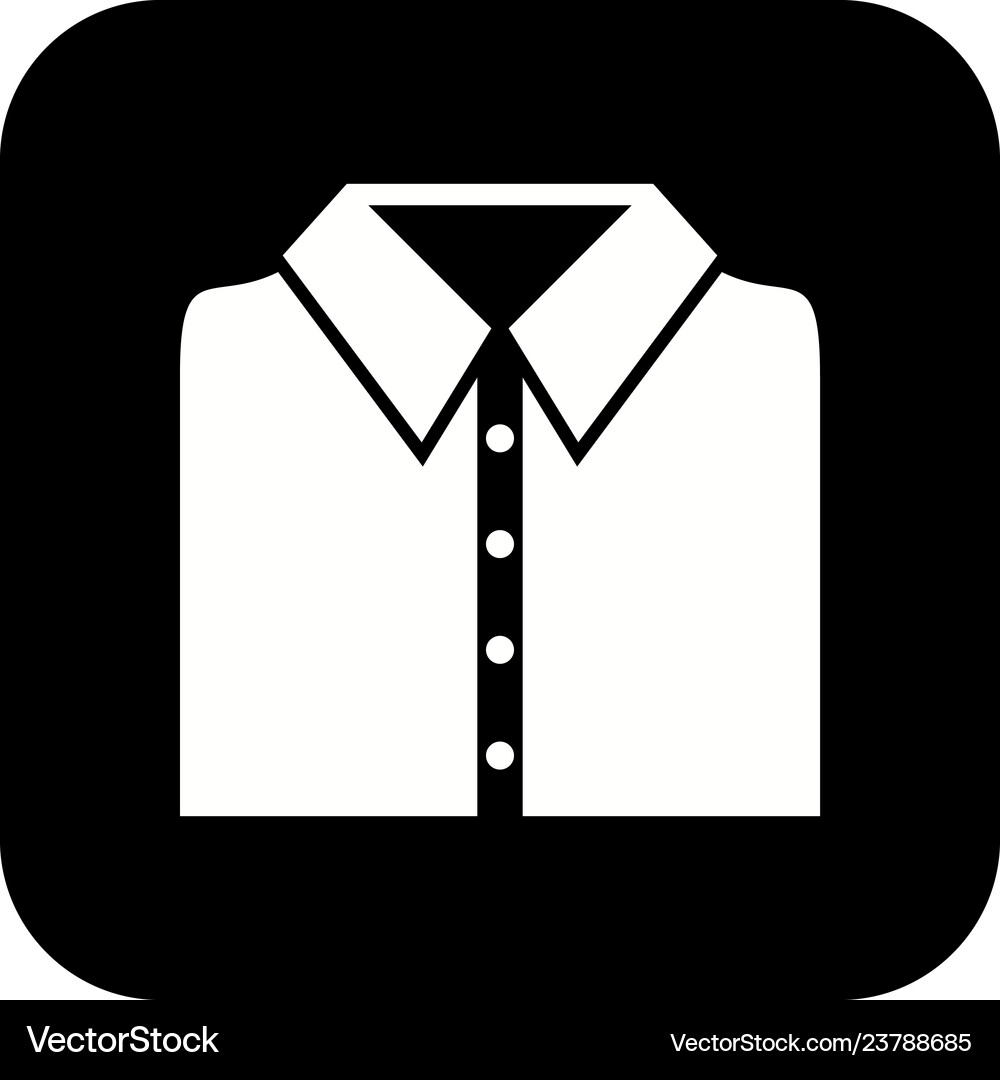 School shirt icon Royalty Free Vector Image - VectorStock