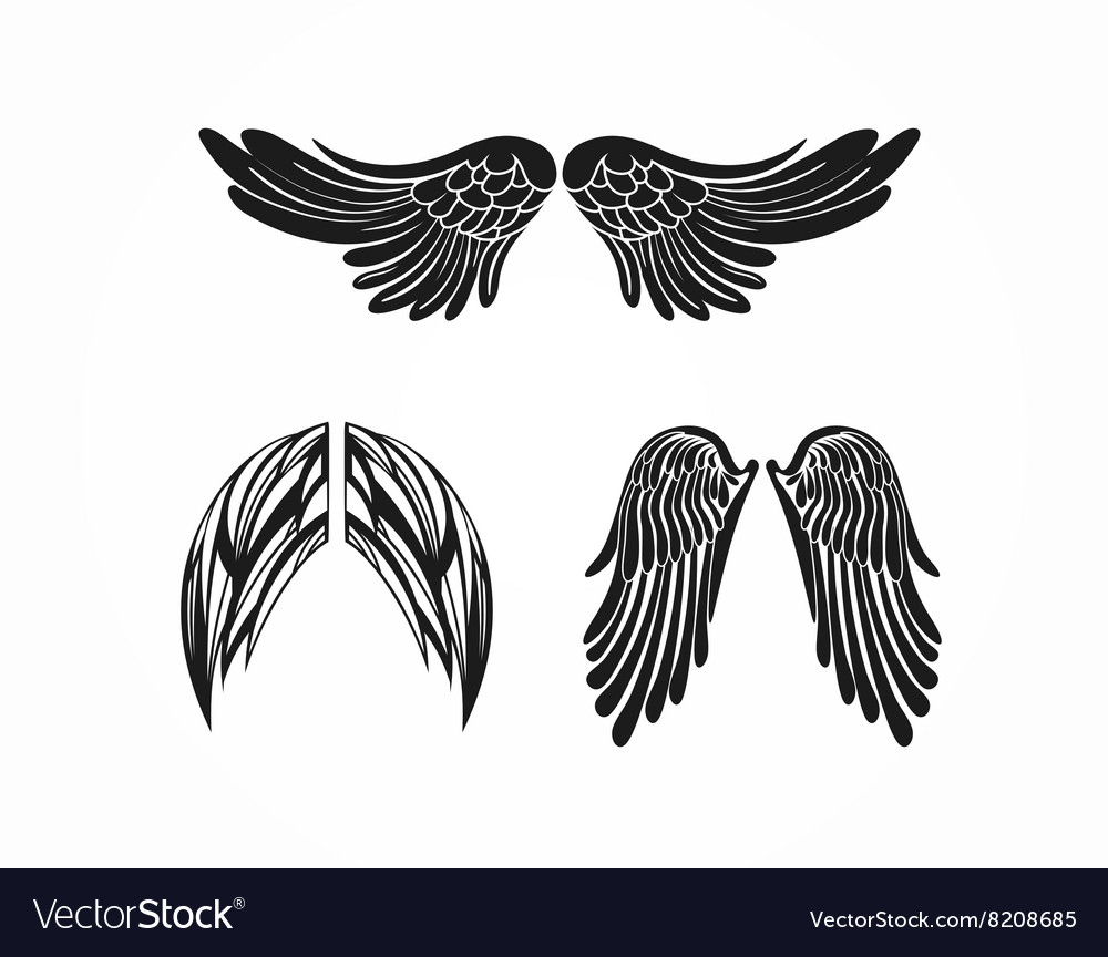 Wings Royalty Free Vector Image - VectorStock