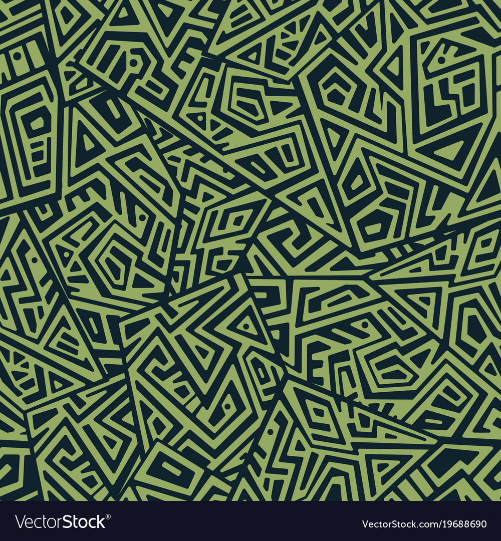 Creative seamless pattern Royalty Free Vector Image