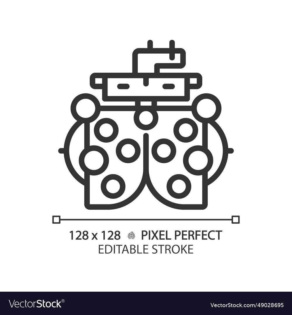 2d Customizable Simple Thin Linear Black Vector Image