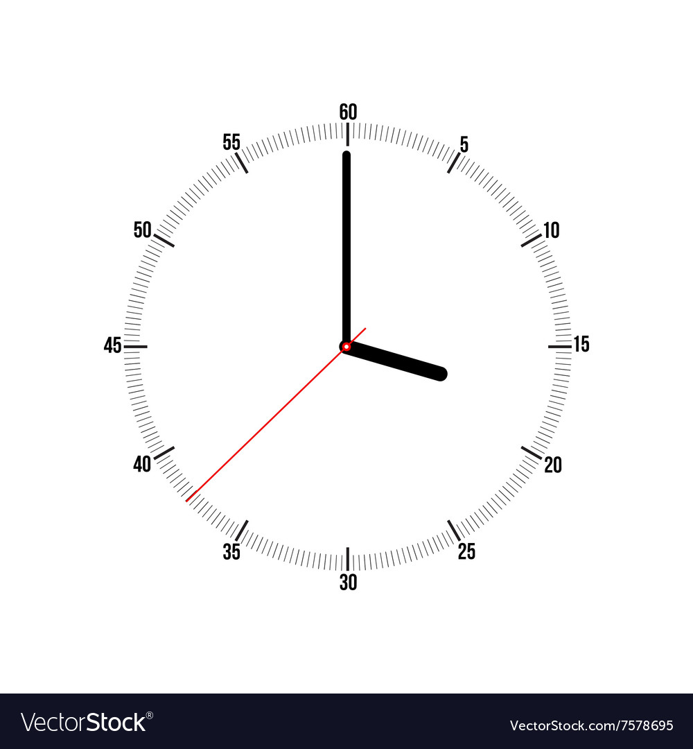 Clock icon jpeg Royalty Free Vector Image - VectorStock