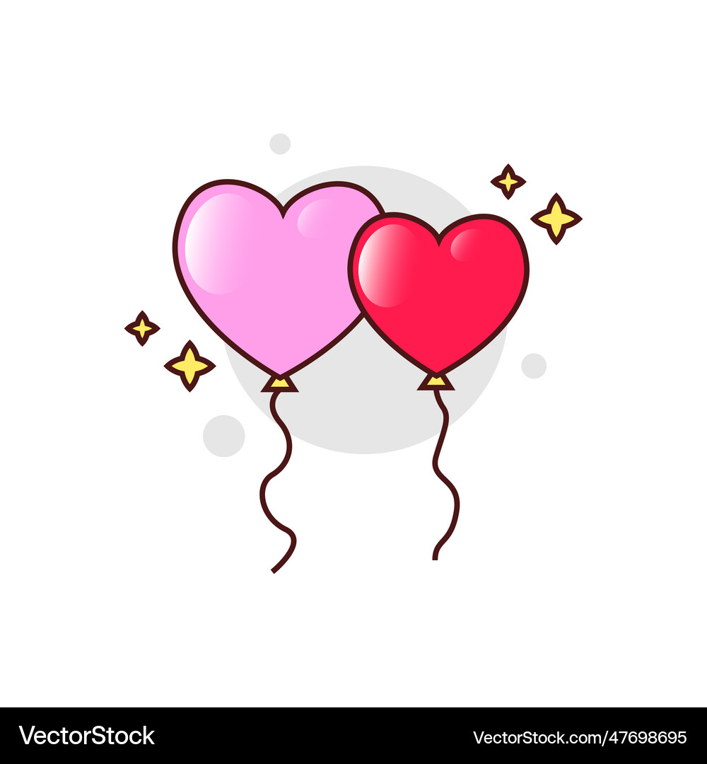 Design of love element concept Royalty Free Vector Image
