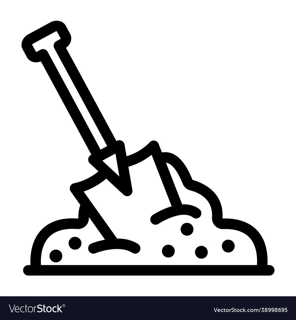 Digging Royalty Free Vector Image - VectorStock