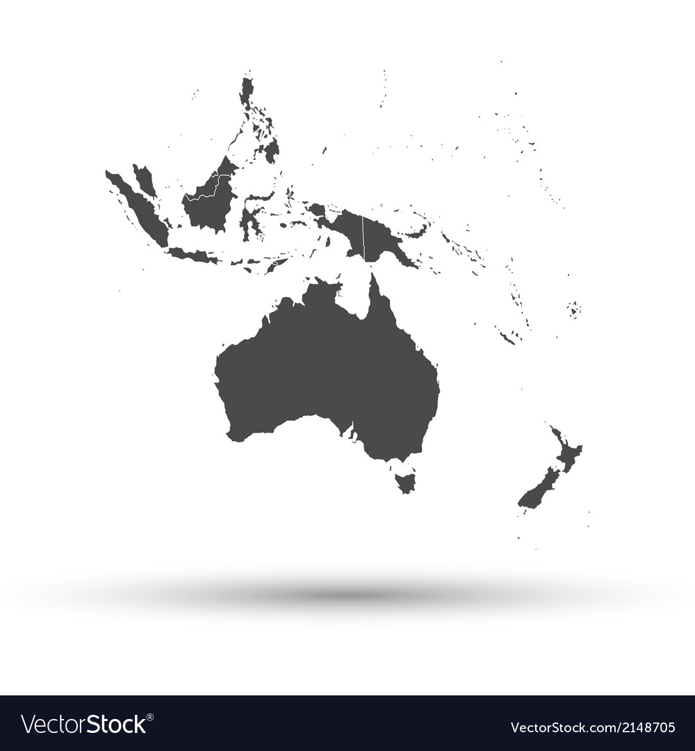Australia map background Royalty Free Vector Image