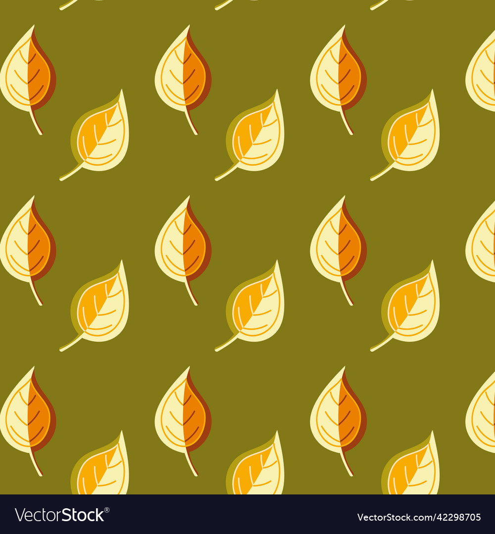 Autumn pattern Royalty Free Vector Image - VectorStock