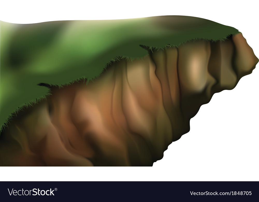 Hillside Royalty Free Vector Image - VectorStock